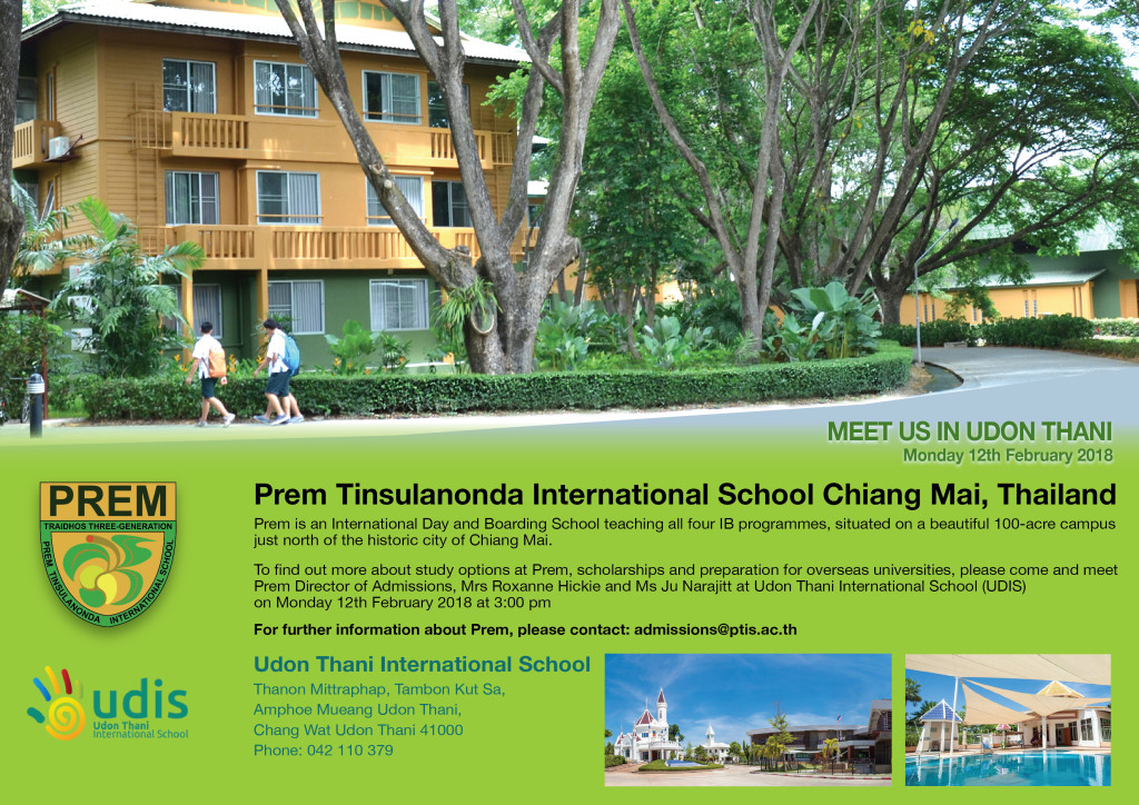 Prem International School admissions visit – Udon Thani International ...